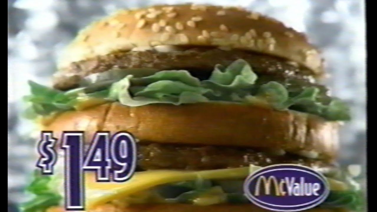 McDonalds Big Mac Mondays Commercial - 2000 - YouTube
