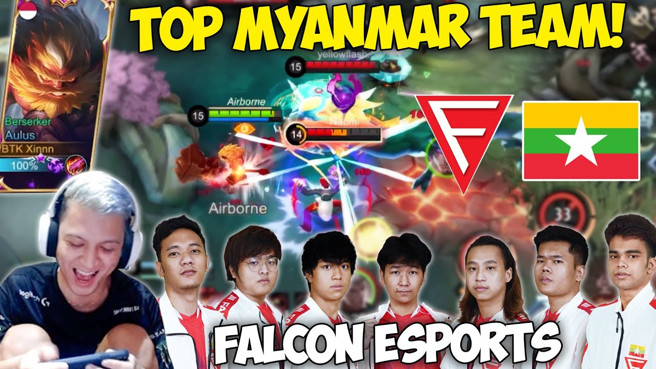 HYPER AULUS RACING VS FALCON ESPORTS TOP MYANMAR TEAM MLBB - Mobile ...