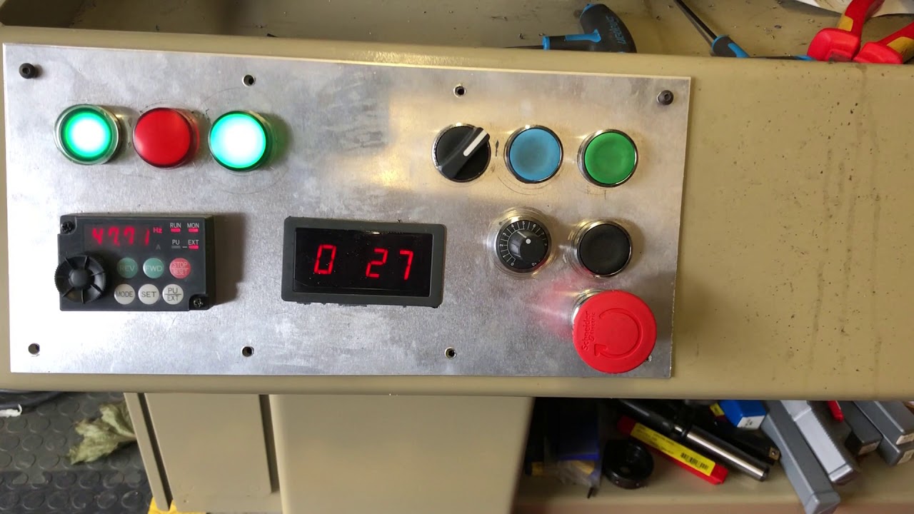 Lathe Tacho - YouTube