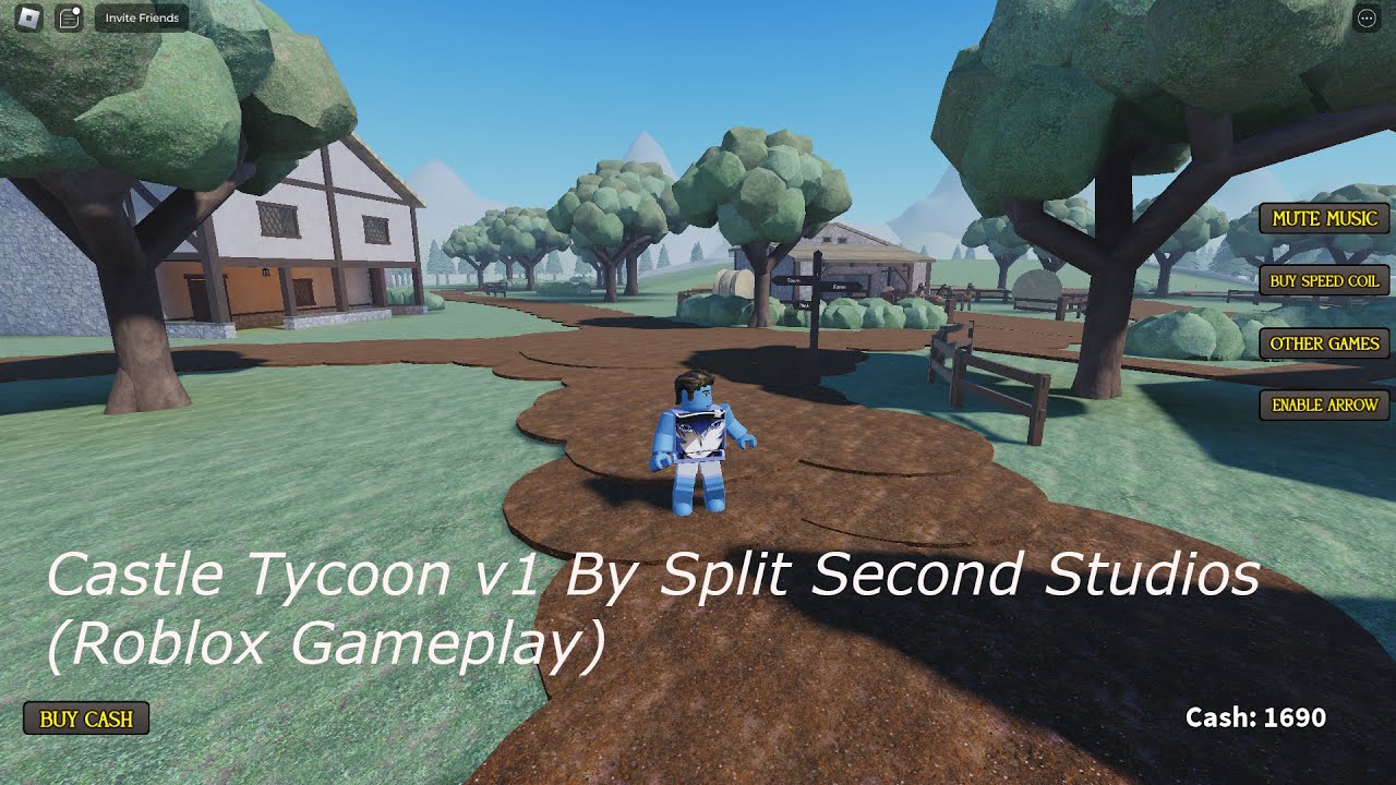 Castle Tycoon v1 By Split Second Studios (Roblox Gameplay) - YouTube