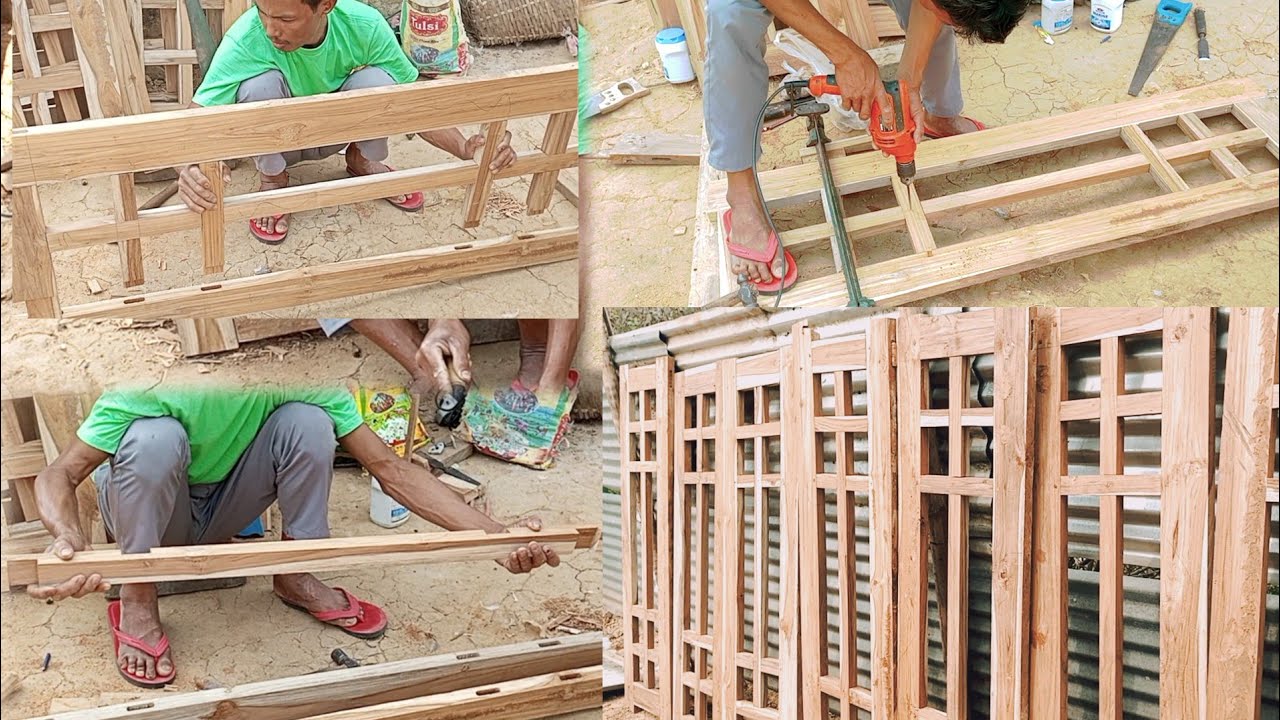 Window palla making #windowpalla #woodwork #woodworking ...