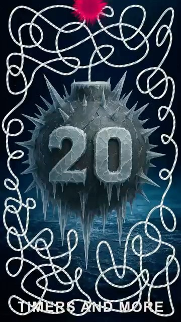 Advent Countdown - Day 5: Number 20 Timer Bomb ️💣 #timersandmore - YouTube