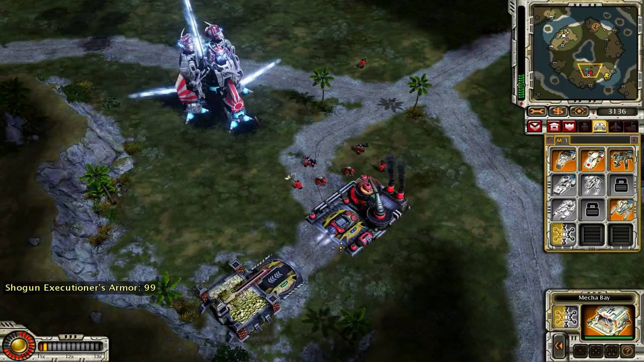 Red Alert 3: Uprising Commander Challenge 17 The King Of Monsters - YouTube