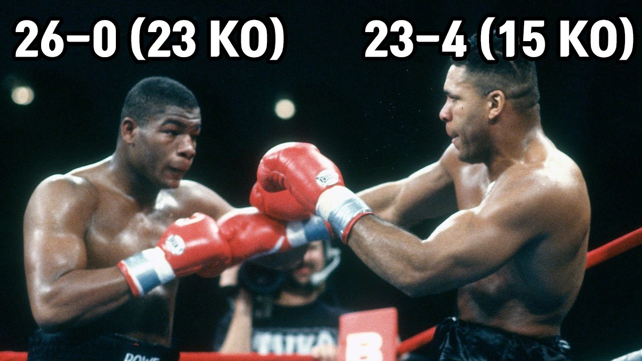 Crazy Fight, Riddick Bowe vs Elijah Tillery 1 Highlights. - YouTube