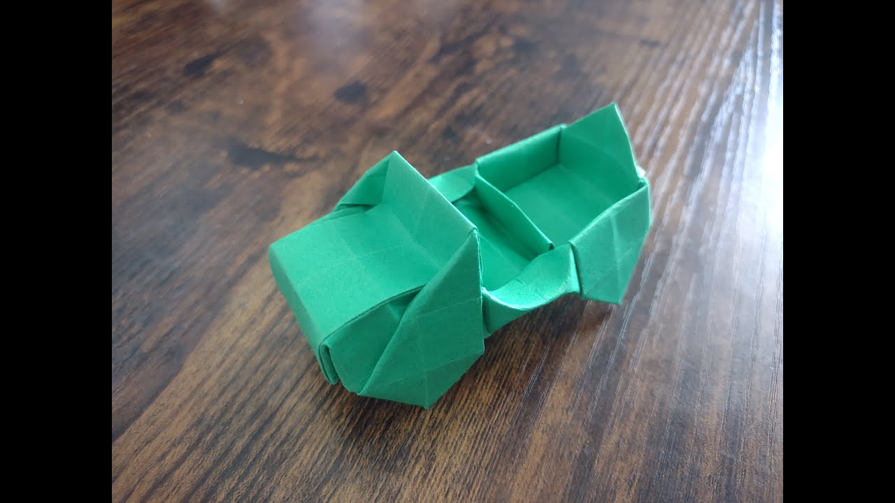 Origami Army Jeep - YouTube