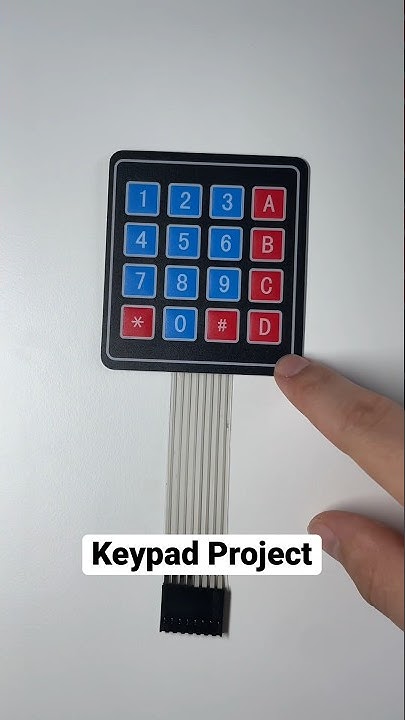 Arduino Keypad Project with 7Segment LED Display #arduino #electrician #electronics #engineer # ...