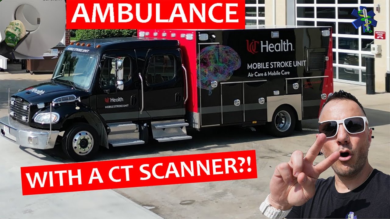 How Do They Do a CT Scan in the BACK of an Ambulance? Mobile Stroke ...