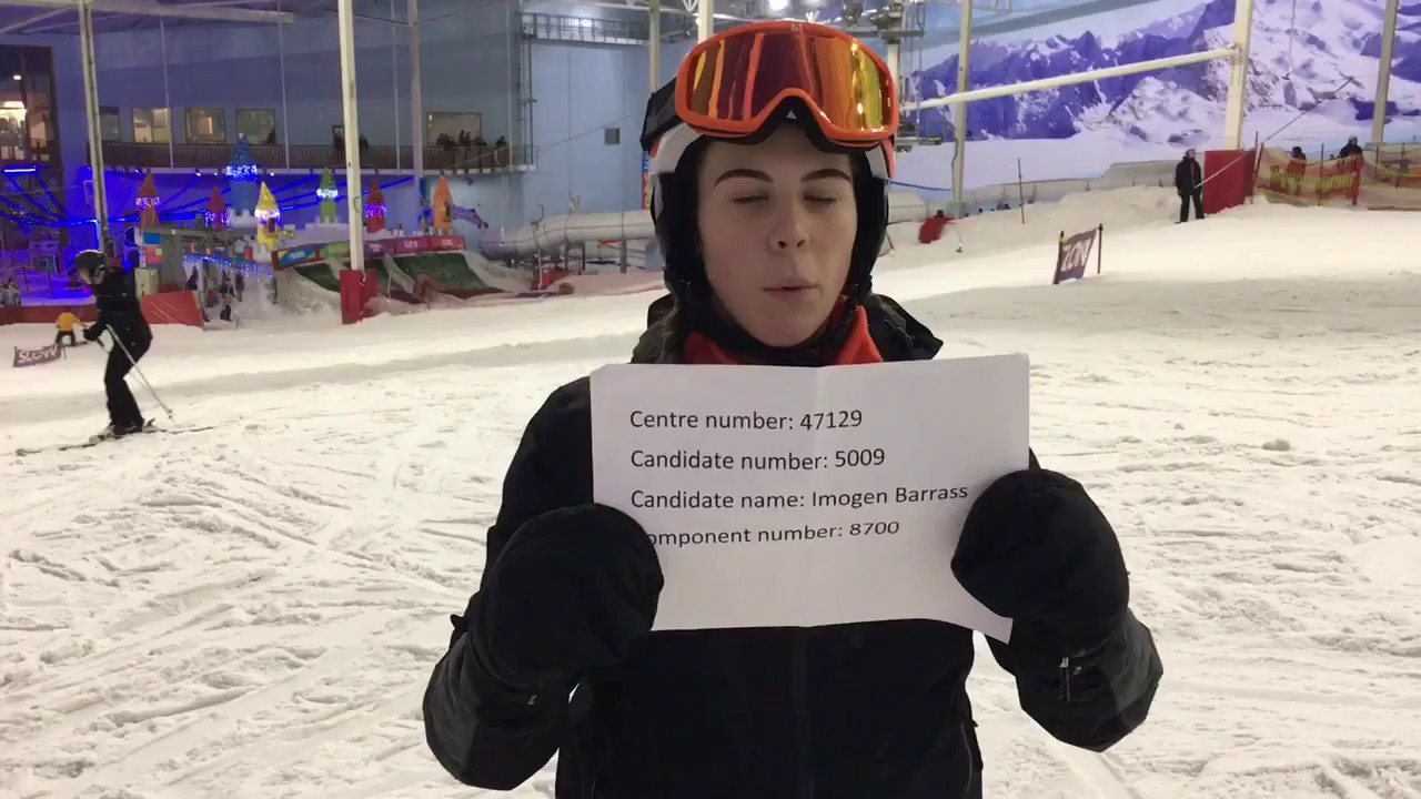 GCSE PE - Skiing Video - YouTube