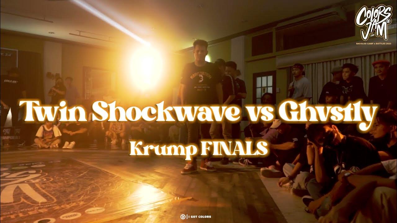 Twin Shockwave vs Ghvstly | [FINALS] Krump | Colors Jam Bacolod 2022 - YouTube