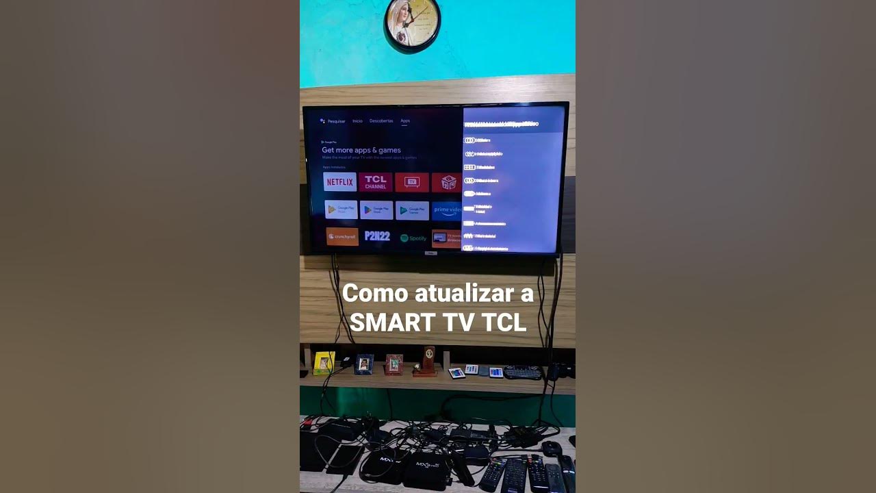 Como atualizar a SMART TV TCL - YouTube
