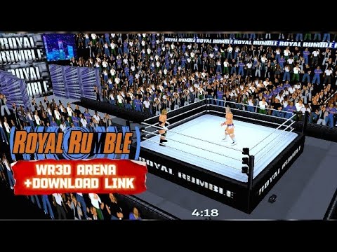 ROYAL RUMBLE 2008 ARENA FOR WRESTLING REVOLUTION 3D - YouTube