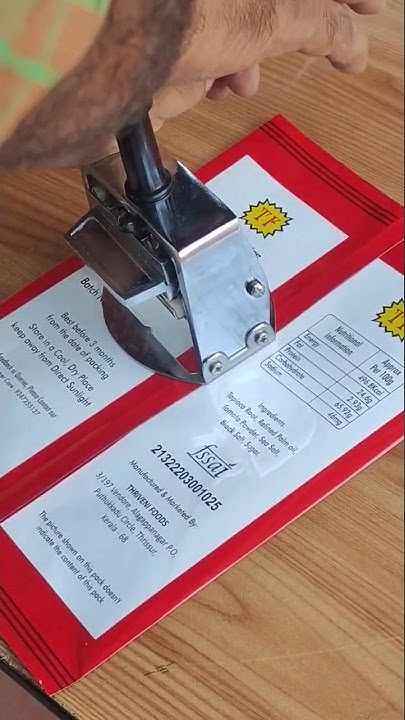 Low cost manual coding machine / Affordable MRP, Date, Batch printer 📞8848069549 #manualcoder ...