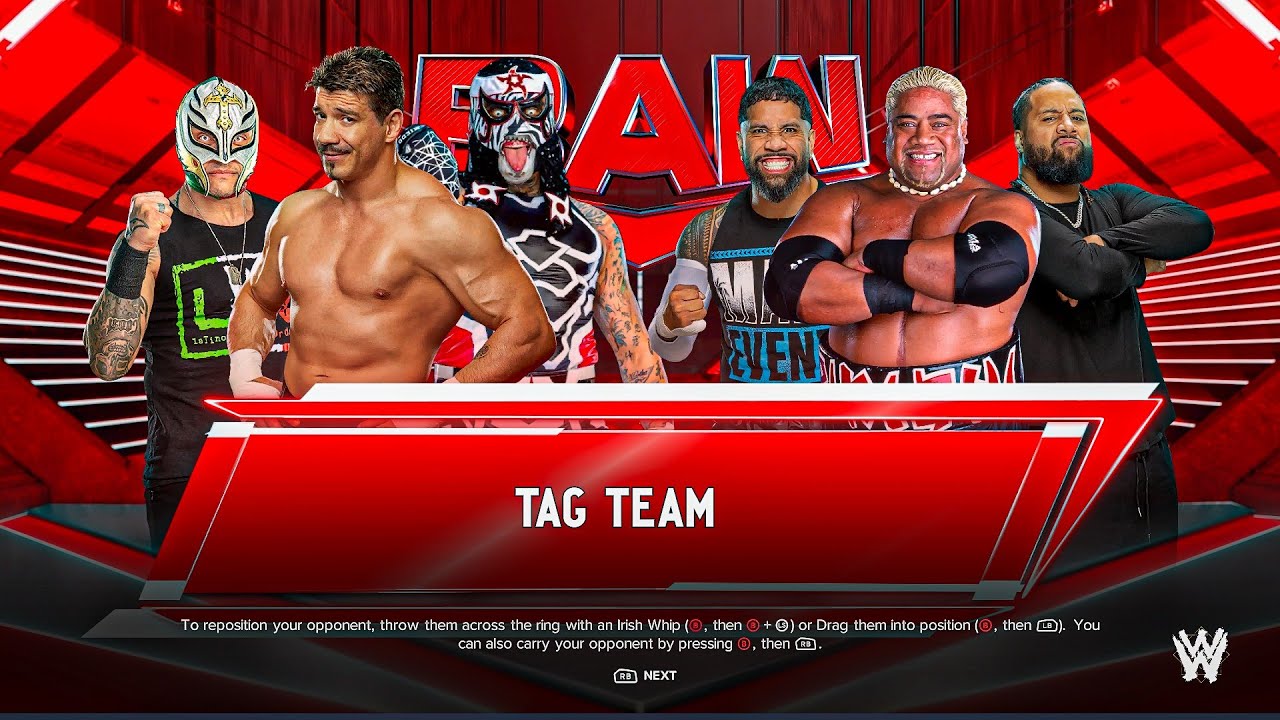 Rikishi, Jey & Jimmy The Usos vs. Penta , Rey Mysterio & Eddie Guerrero ...