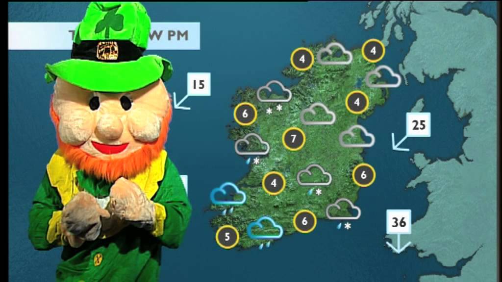 Larry the Leprechaun w/ Weather for St. Patrick's Day | TV3 - YouTube