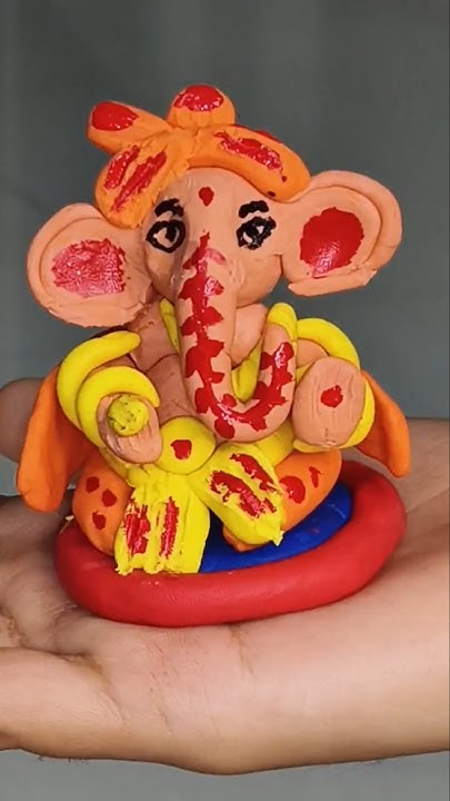 Ganesh Clay Modeling - YouTube