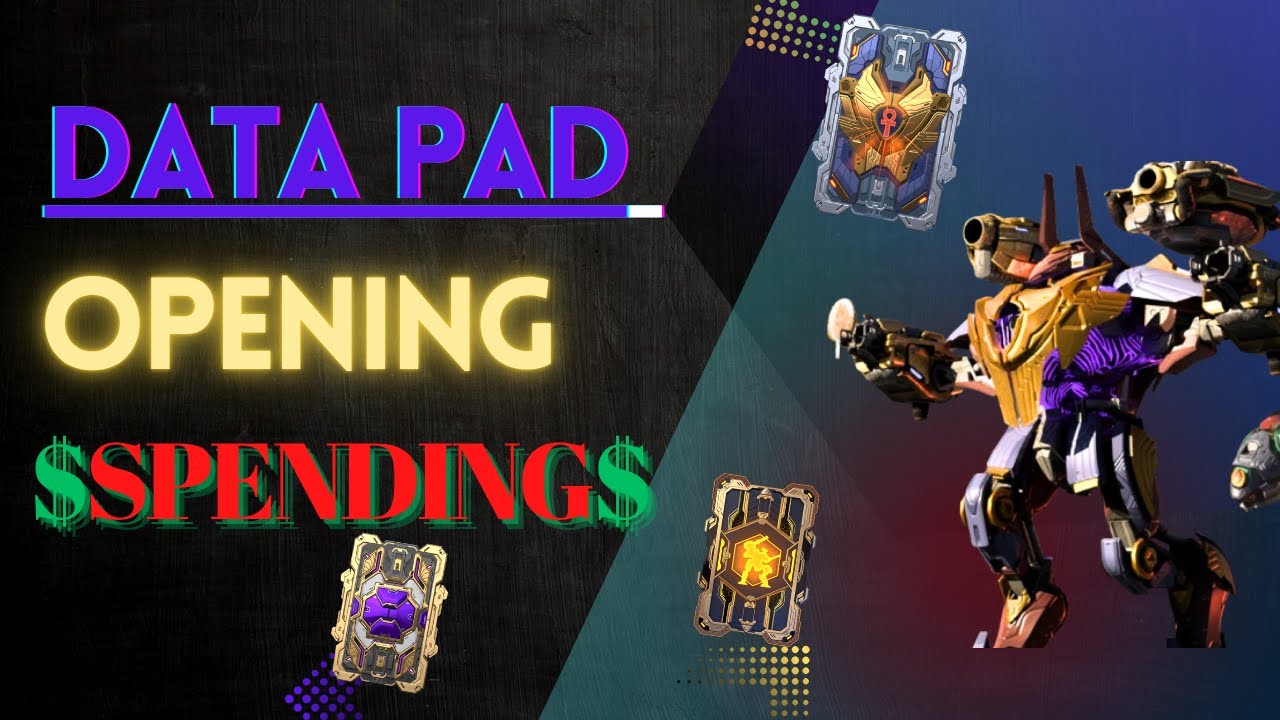Data Pad Tutorial/Opening | War Robots - YouTube