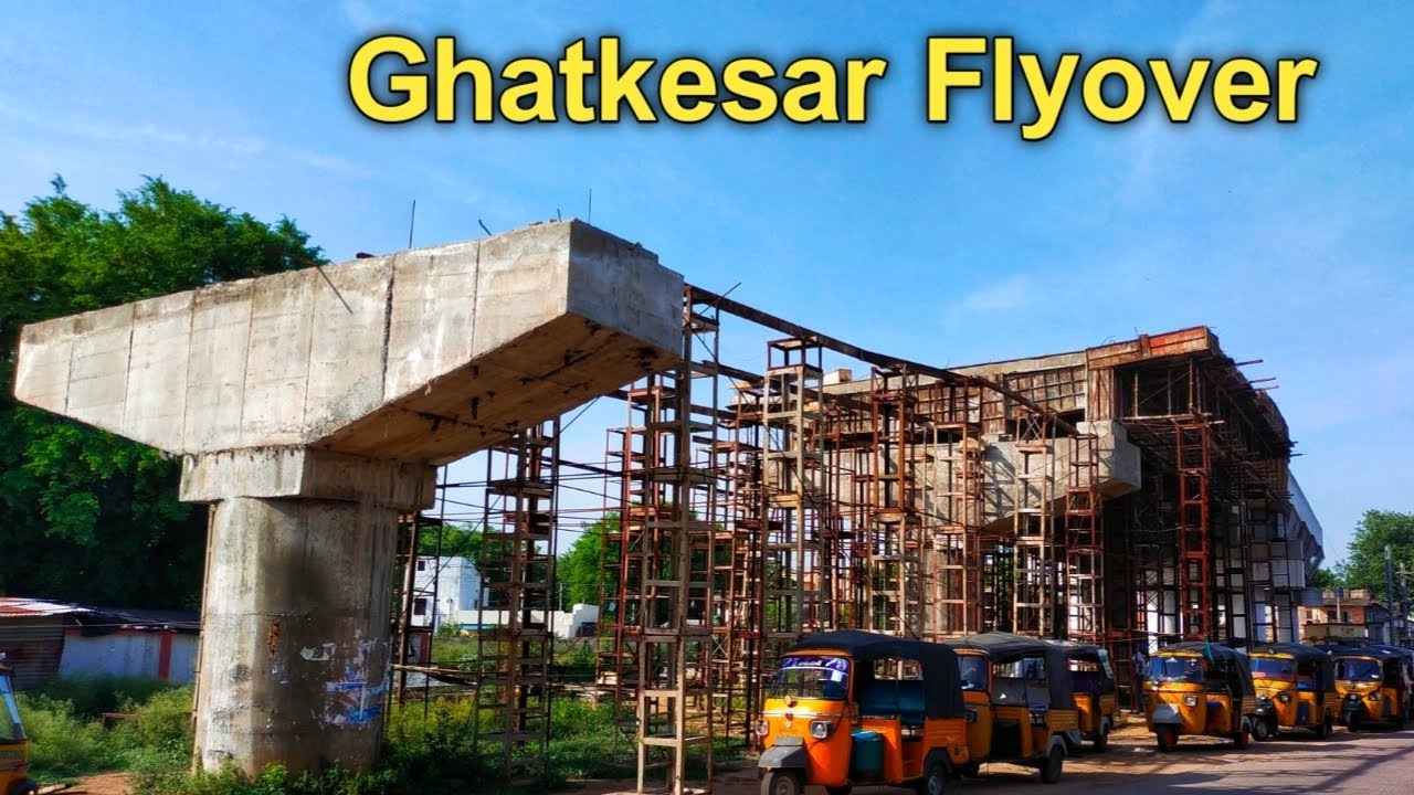 Ghatkesar Flyover | 2023 June Update | Ghatkesar ROB - YouTube
