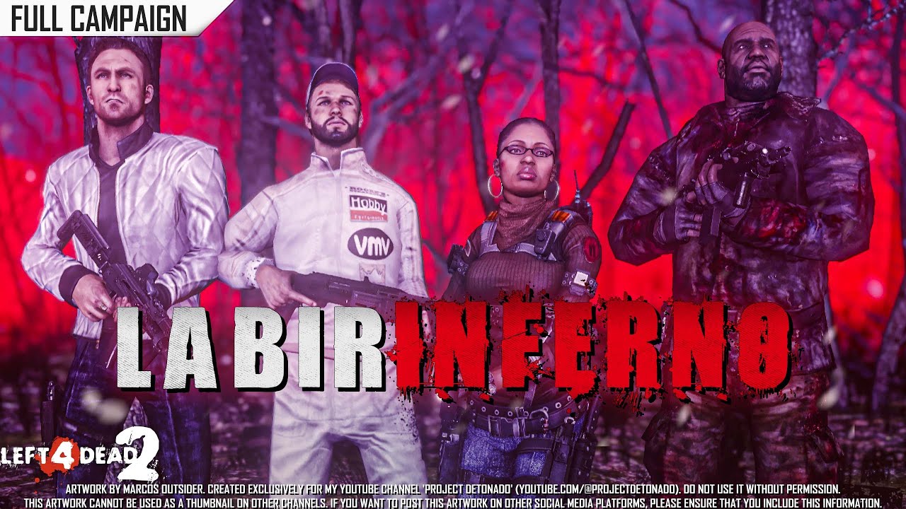 Left 4 Dead 2: Labirinferno | Rating ⭐⭐⭐⭐ 4K 60fps - YouTube