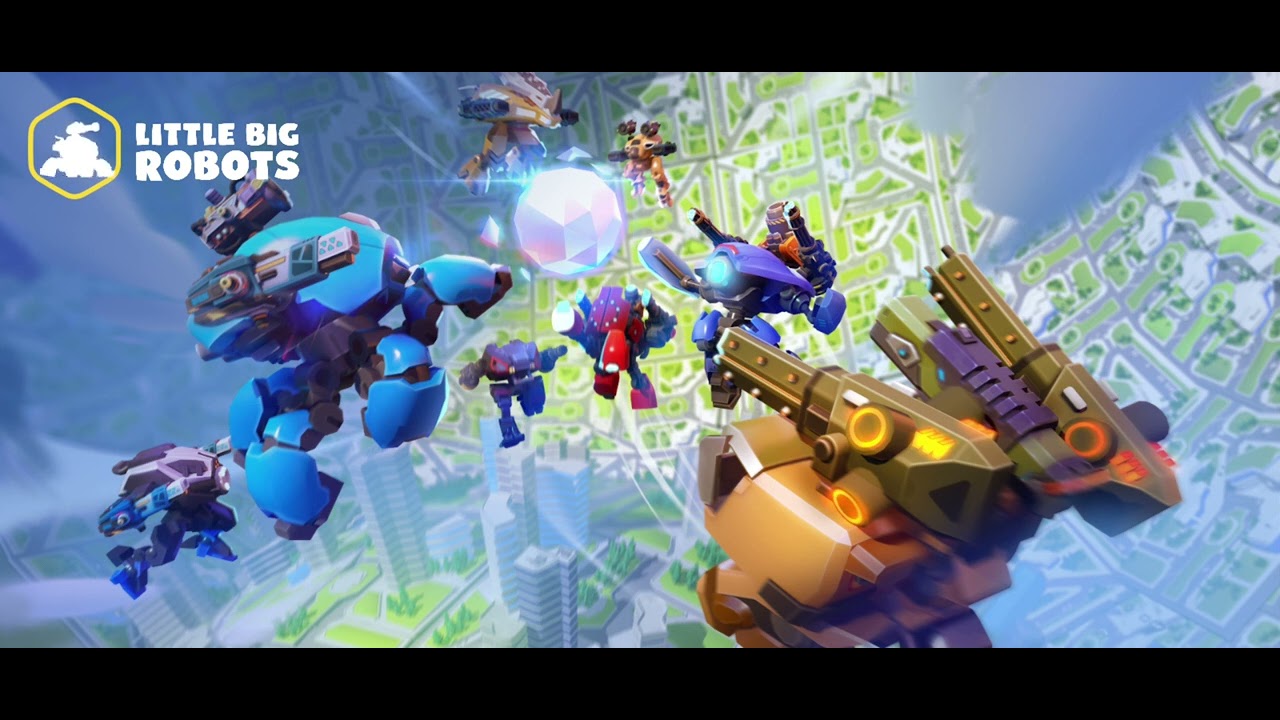Little Big Robots - awesome 😎 new robot fighting game - YouTube