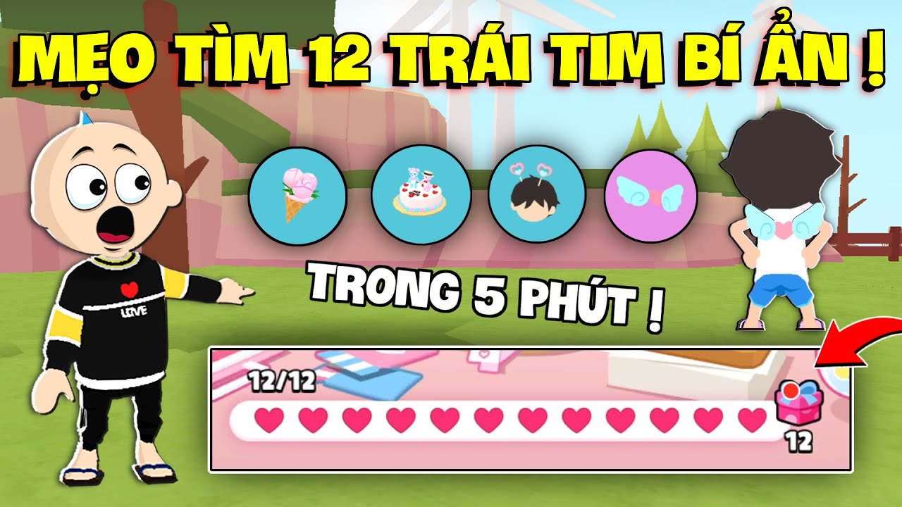 PLAY TOGETHER | VỊ TRÍ 12 " TRÁI TIM Bí ẩn " NHẬN CÁNH MINI NHIỆM VỤ ...