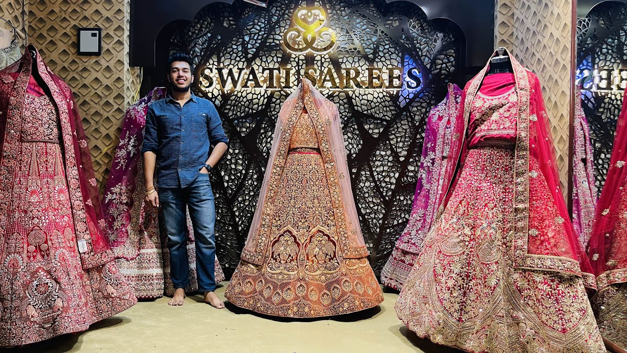 Up to Date Lehenge Collection in Swati Saree || Lehenge in Chandni ...