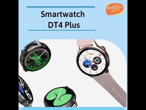 SMARTWATCH DT4 PLUS | MAJESTIC CORPORATION IMPORTS - YouTube