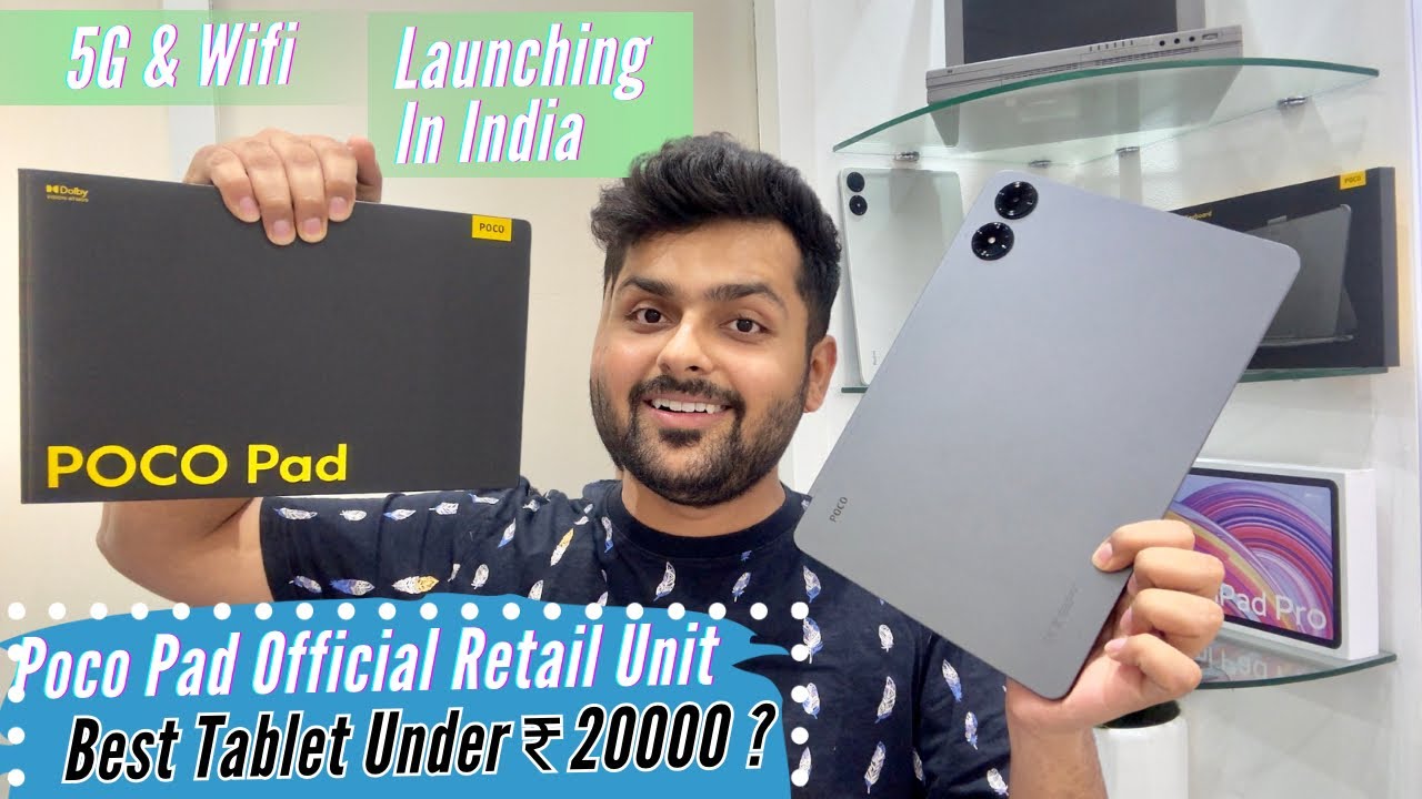 Poco Pad Unboxing & Review - Launching In India Soon! - YouTube