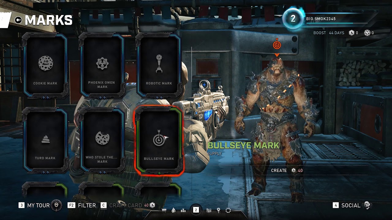 GEARS 5 CUSTOMIZATION - Change the MARK of SPOTTED ENEMIES! - YouTube