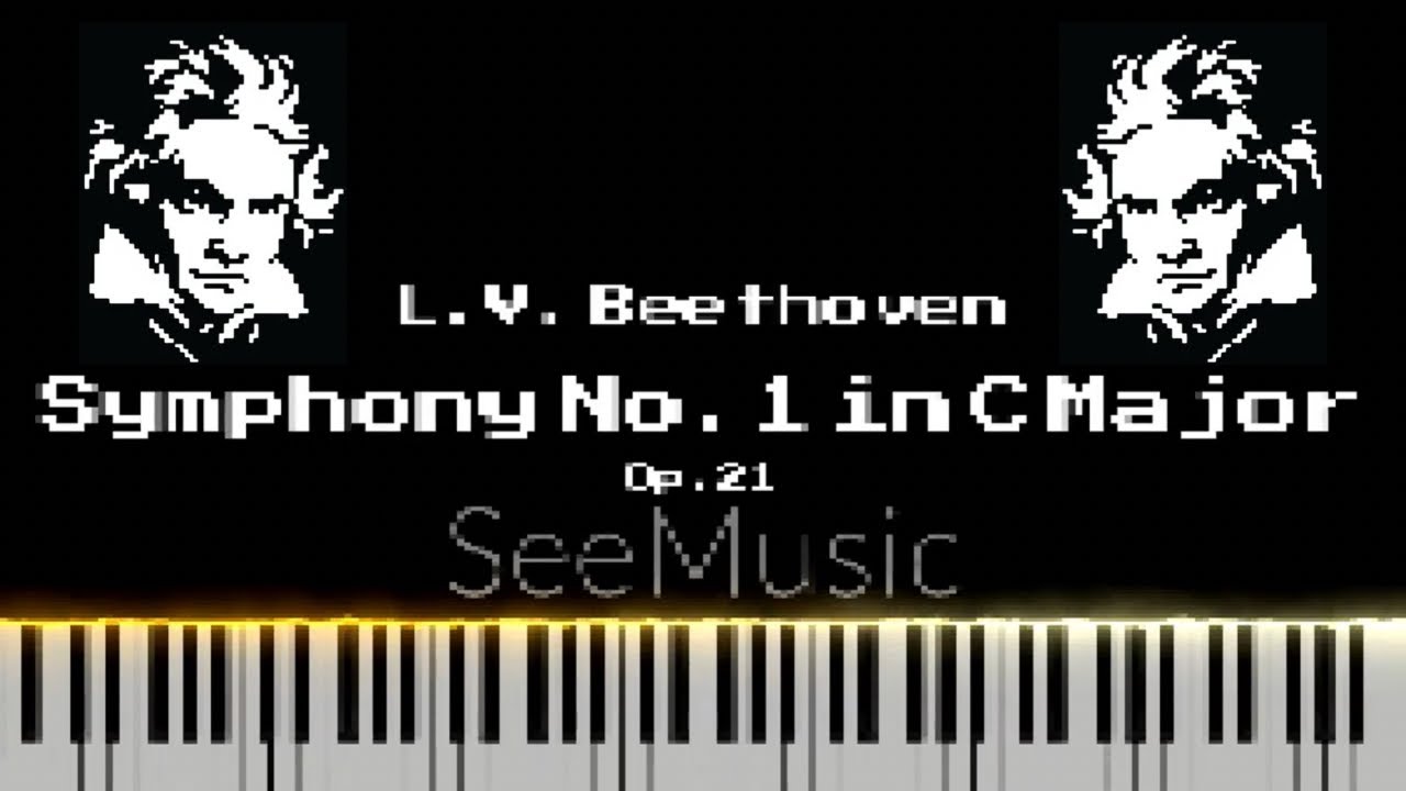 8 BIT Beethoven - Symphony No.1 in C Major Op.21 - YouTube