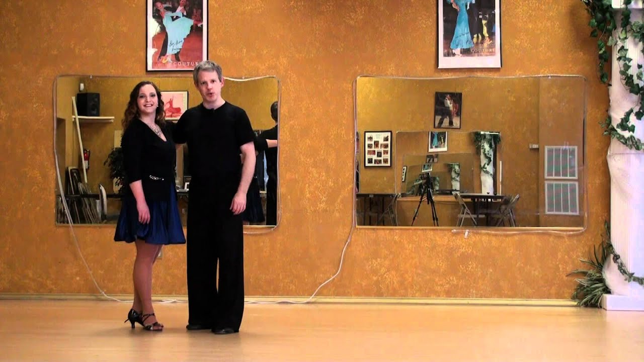 Cha Cha Check and Pose, Spin, Dip - YouTube