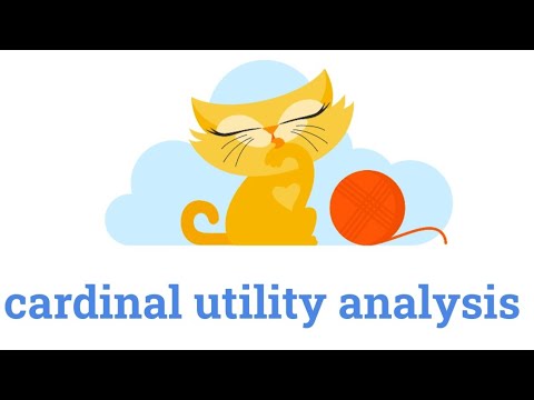 Cardinal utility analysis ; class 11 - YouTube