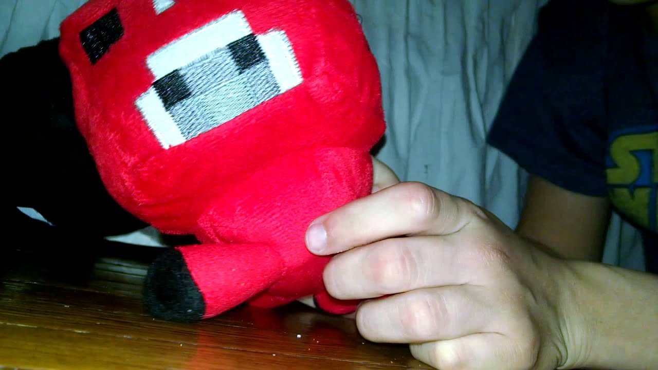 Minecraft plush adventures pt.4 party - YouTube