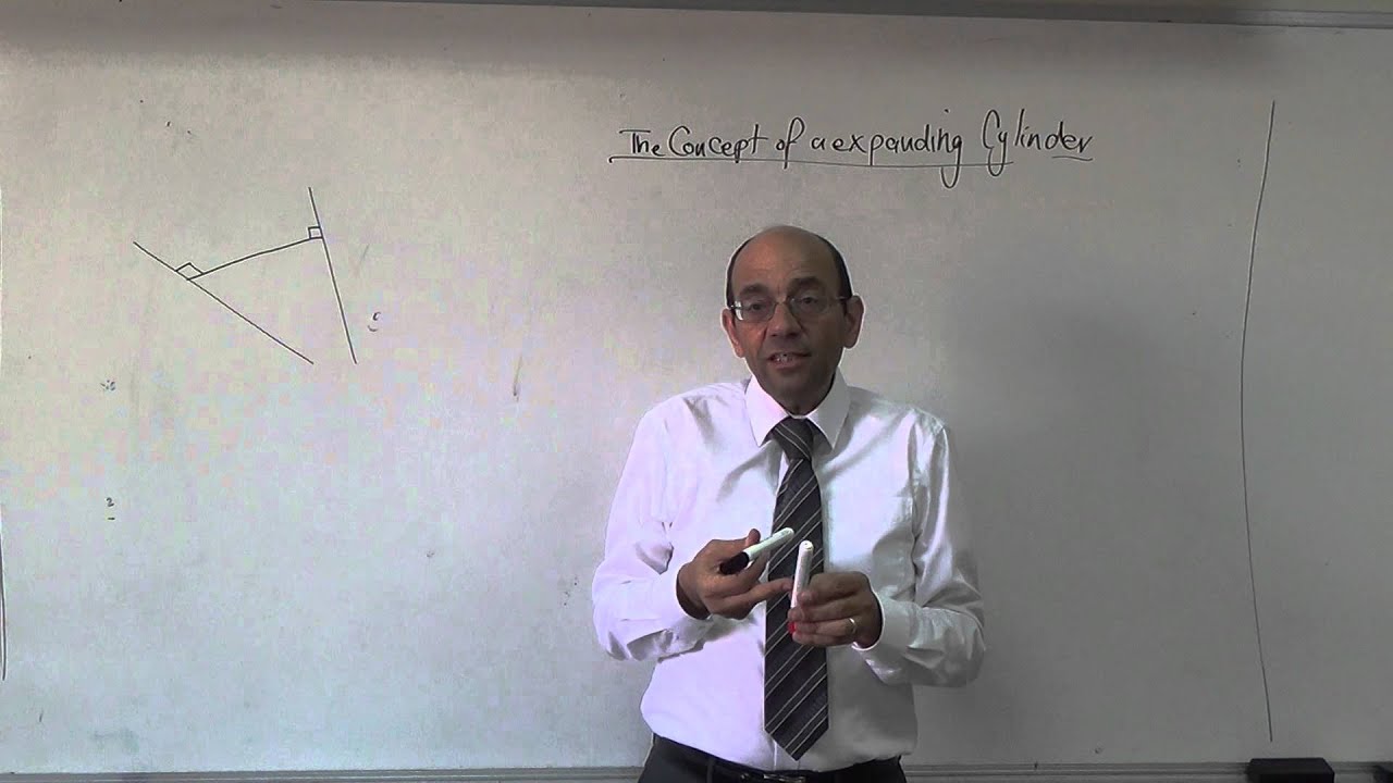 The Concept of an Expanding Cylinder to Find the Distance Between two ...