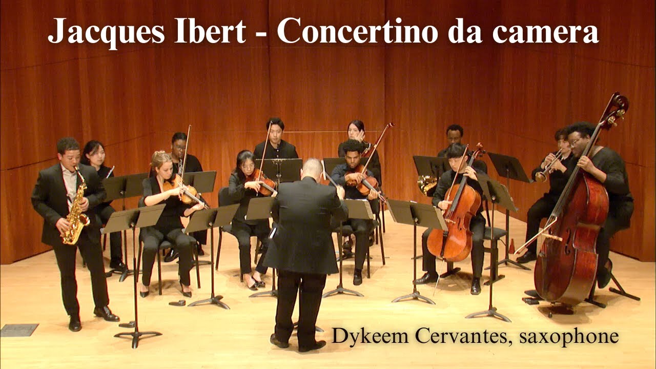 Concertino da camera - Jacques Ibert - YouTube