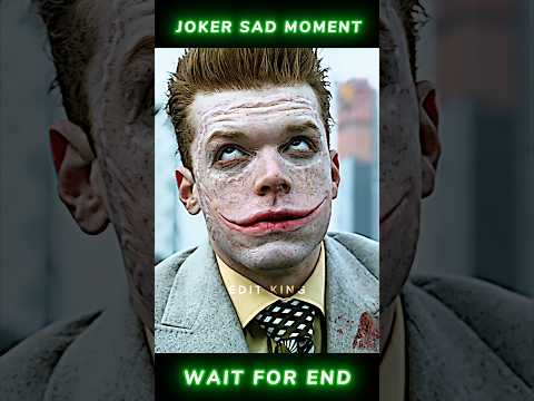 Joker Sad😢Moment | Status | 4k Hd | Edit🃏#shorts #dc #joker