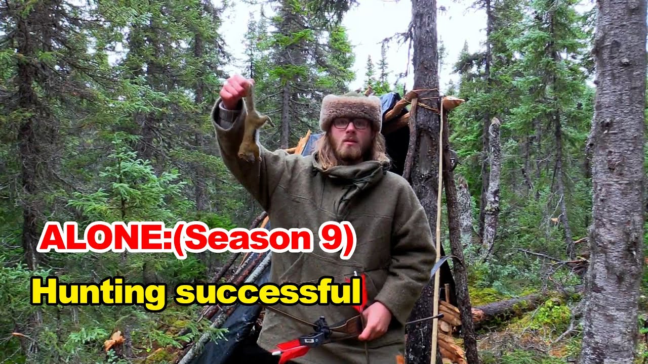 Alone: Successfully hunted squirrels and cooked food in the wild ...