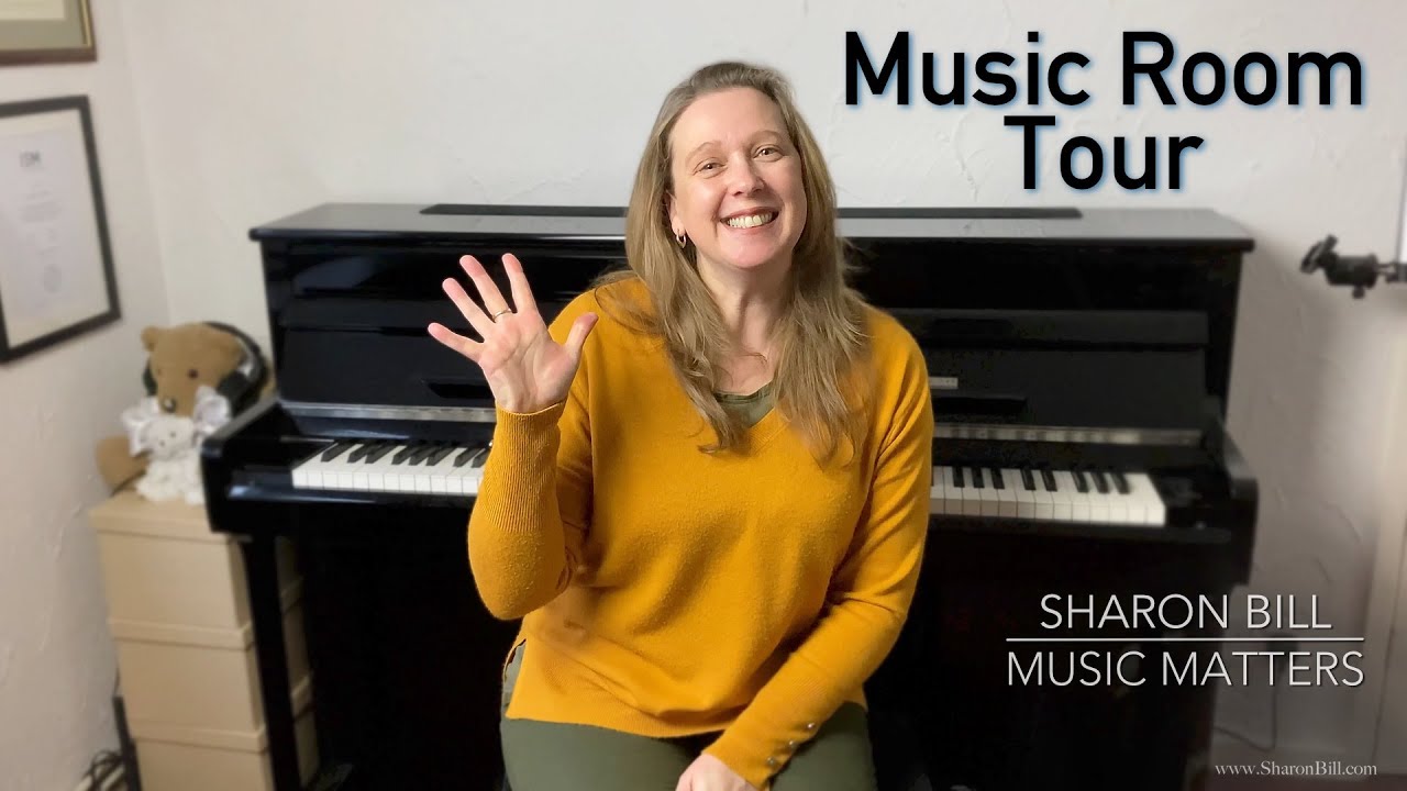 Music Room Tour (My Version of a Fridge Tour) - Sharon Bill Music ...