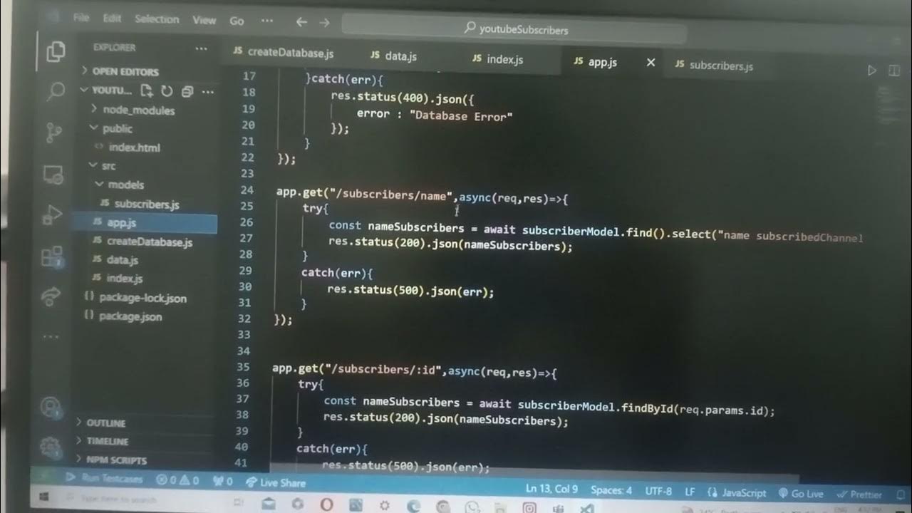 backend capstone project almabetter - YouTube