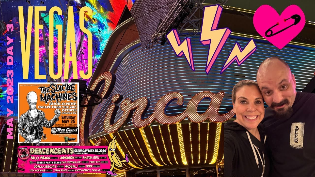 Vegas May 2024 Day 3 - Punk Rock Bowling | Giada's Brunch | Pool Party ...