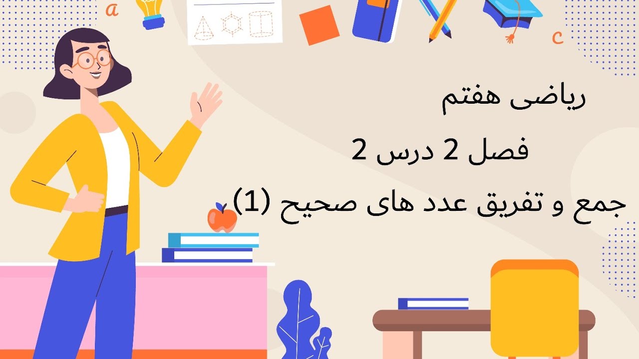 ریاضی پایه هفتم فصل 2 درس 2 جمع و تفریق عدد های صحیح 1 Youtube