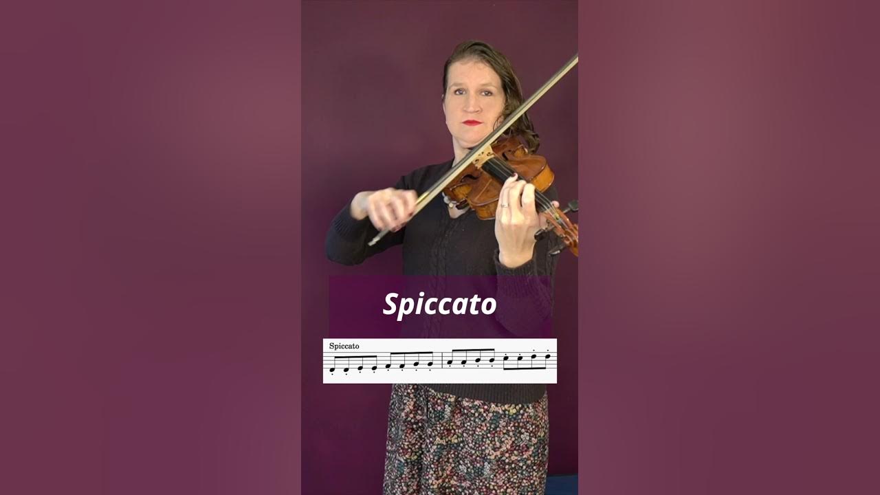 17 violin bowing techniques + sheet music symbols - YouTube