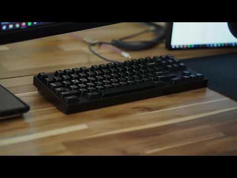 UTD 360C - 60g Vintage Blacks - Typing Test - YouTube