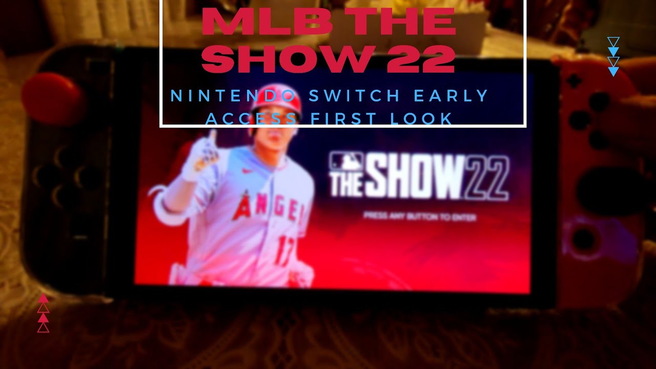 MLB THE SHOW 22| NINTENDO SWITCH| FIRST LOOK- EARLY ACCESS - YouTube