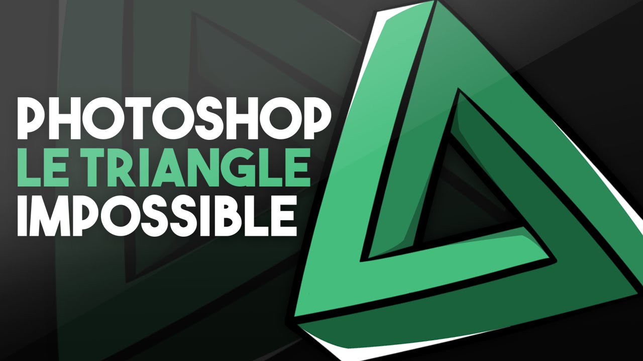 Photoshop Cartoon - LE TRIANGLE IMPOSSIBLE - YouTube
