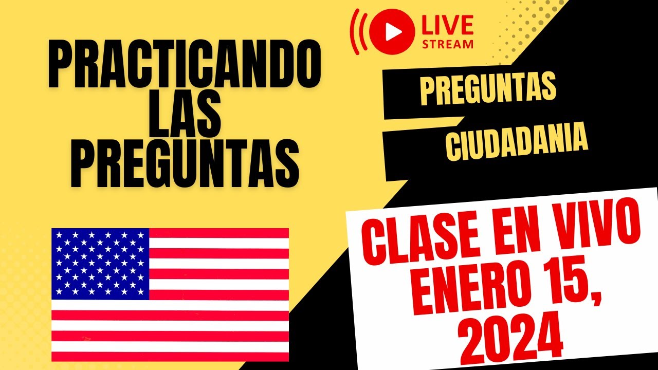 ESTUDIANDO PREGUNTAS CIVICAS y de lectura y escritura para la ...