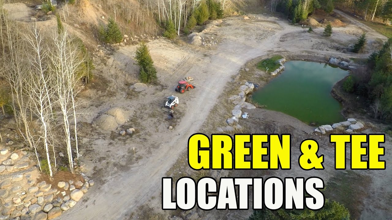 Backyard Landscaping Challenge - Planning a Par 3 Golf Course Build ...