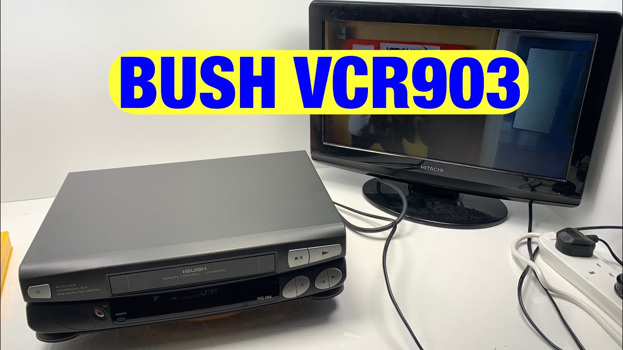 Bush VCR903 video player/recorder NOW SOLD - YouTube