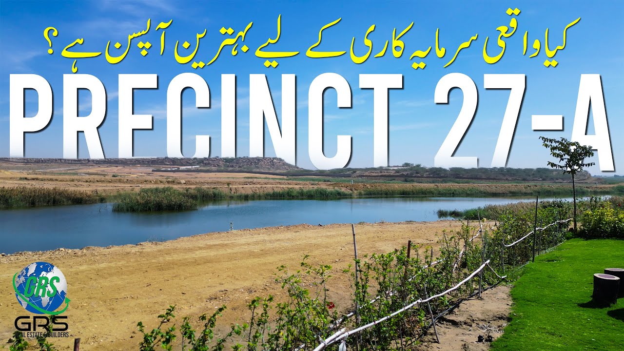 Precinct 27-A Current Development Updates | Bahria Town Karachi - YouTube