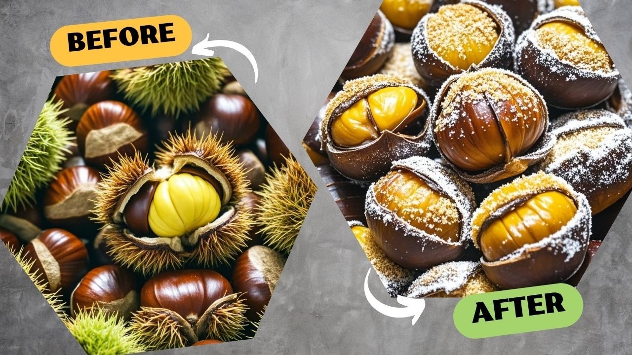 We Harvested 1000 Chestnuts and Cooked Them All! (Full Chestnut ...