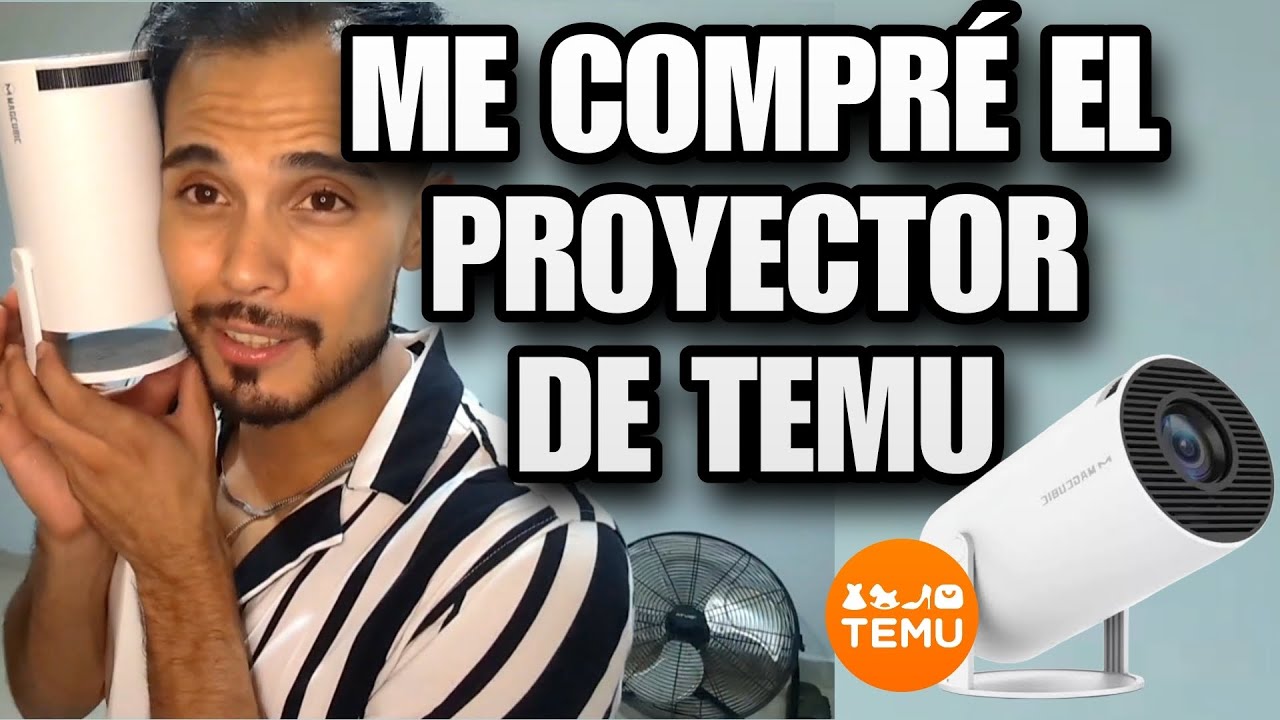 Así Se Ve El Proyector De Temu TE DIGO MI OPINIÓN VERDADERA - YouTube